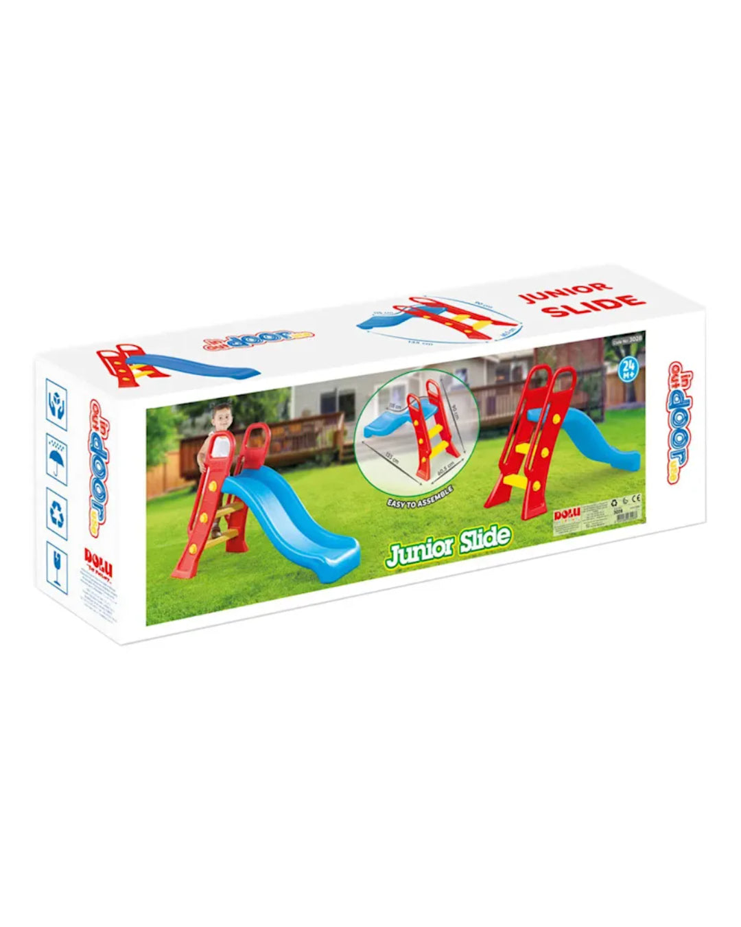 DOLU JUNIOR SLIDE RED BLUE Best Price In Doha Qatar Buy At Aleemaz dolu-junior-slide-red-blue-best-price-in-doha-qatar-buy-at-aleemaz